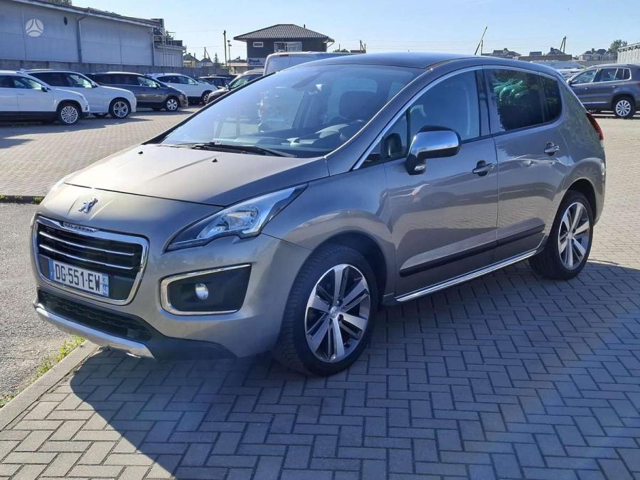 Brūns Peugeot 3008 2014 Tauragė, ar dzinēja tilpumu 1.56 L un nobraukumu 239 tūkst. km par 5400 €, foto 3 vietnē AUTOMOTO.COM.LV