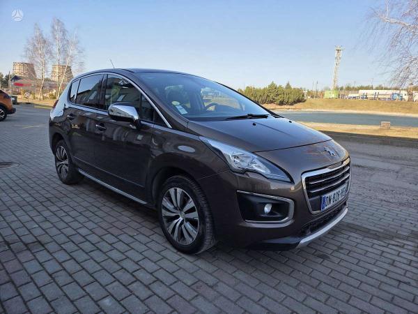 Brown Peugeot 3008 2015 in Vilnius, with an engine capacity of 1.56 L and mileage of 262 thousand km for 5800 €, photo 3 on AUTOMOTO.COM.LV