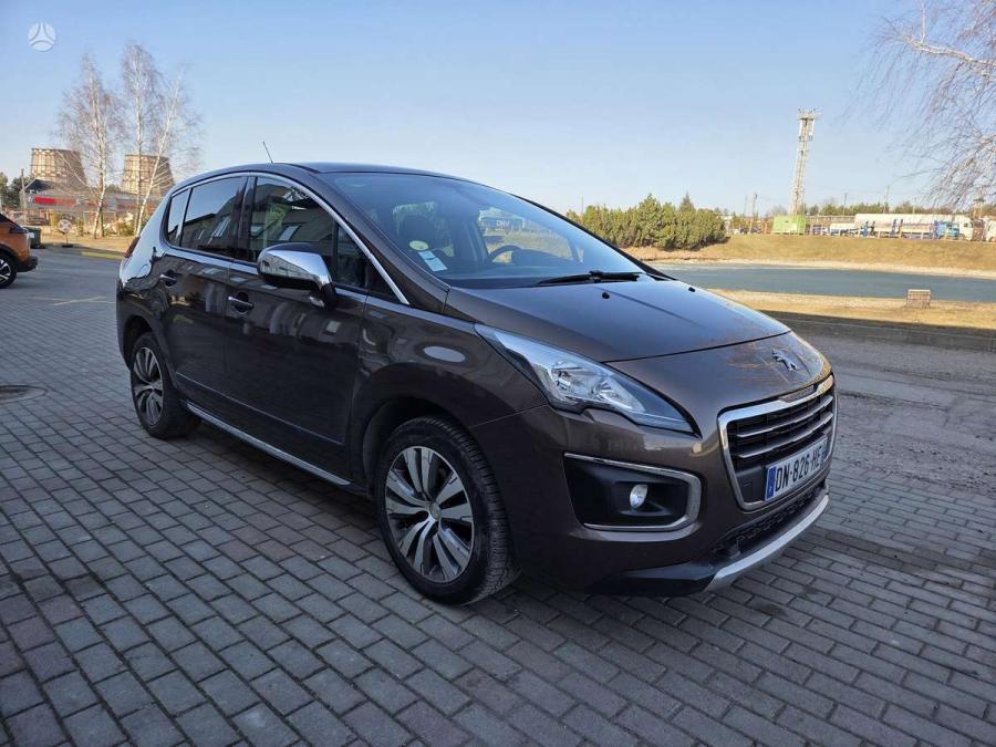 Brūns Peugeot 3008 2015 Viļņa, ar dzinēja tilpumu 1.56 L un nobraukumu 262 tūkst. km par 5800 €, foto 4 vietnē AUTOMOTO.COM.LV