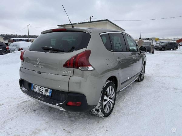 Brūns Peugeot 3008 2016 Viļņa, ar dzinēja tilpumu 1.56 L un nobraukumu 204 tūkst. km par 5750 €, foto 5 vietnē AUTOMOTO.COM.LV