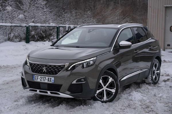 Brūns Peugeot 3008 2016 Viļņa, ar dzinēja tilpumu 2.00 L un nobraukumu 201 tūkst. km par 14300 €, foto 1 vietnē AUTOMOTO.COM.LV