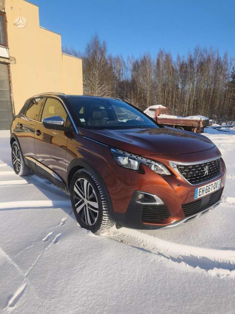 Brown Peugeot 3008 2016 in Taurage, with an engine capacity of 2.00 L and mileage of 219 thousand km for 13000 €, photo 1 on AUTOMOTO.COM.LV