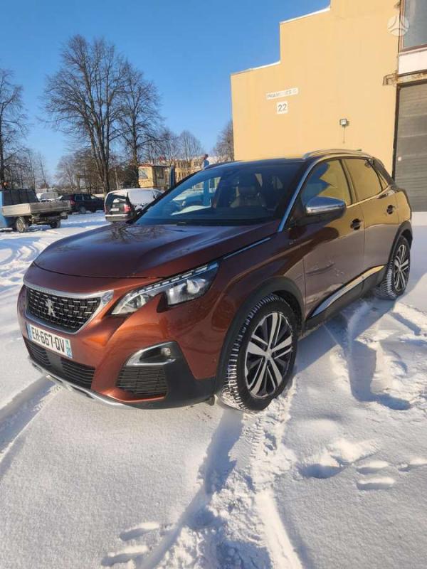 Brūns Peugeot 3008 2016 Tauragė, ar dzinēja tilpumu 2.00 L un nobraukumu 219 tūkst. km par 13000 €, foto 2 vietnē AUTOMOTO.COM.LV