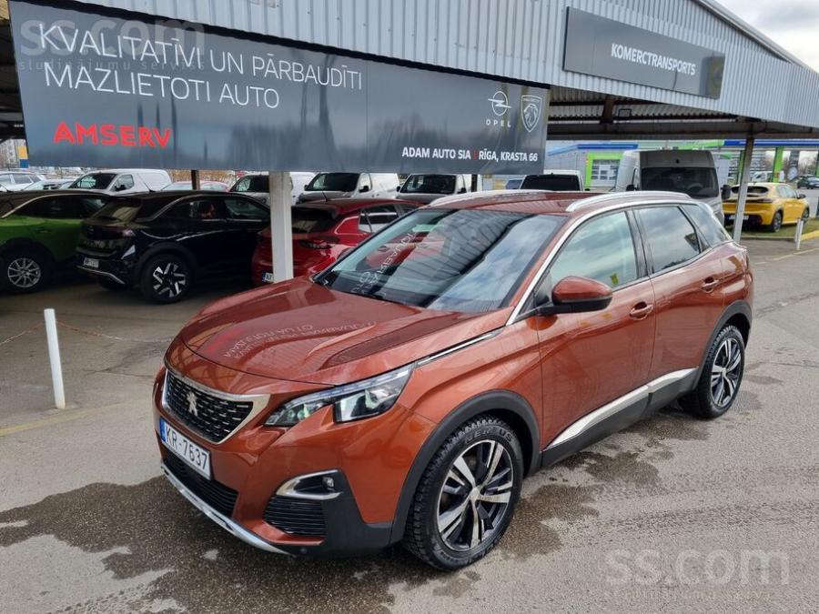 Brūns Peugeot 3008 2017 Rīga, ar dzinēja tilpumu 1.60 L un nobraukumu 146 tūkst. km par 14400 €, foto 1 vietnē AUTOMOTO.COM.LV