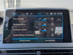 Brown Peugeot 3008 2017 in Siauliai, with an engine capacity of 1.20 L and mileage of 116 thousand km for 13400 €, photo 20 on AUTOMOTO.COM.LV