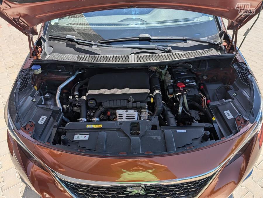 Brown Peugeot 3008 2017 in Siauliai, with an engine capacity of 1.20 L and mileage of 116 thousand km for 13400 €, photo 28 on AUTOMOTO.COM.LV