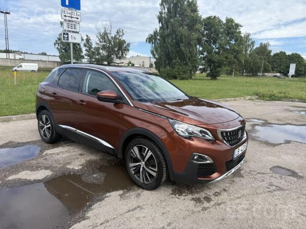 Brūns Peugeot 3008 2017 Rīga, ar dzinēja tilpumu 1.20 L un nobraukumu 106 tūkst. km par 12000 €, foto 6 vietnē AUTOMOTO.COM.LV
