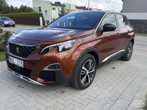 Коричневый Пежо 3008 2017 в Клайпеда, объемом двигателя 1.60 л и пробегом 133 тыс. км за 13900 €, фото  на AUTOMOTO.COM.LV