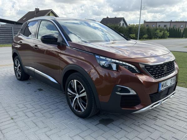 Brown Peugeot 3008 2017 in Klaipeda, with an engine capacity of 1.60 L and mileage of 133 thousand km for 13900 €, photo 3 on AUTOMOTO.COM.LV