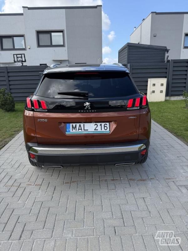 Brown Peugeot 3008 2017 in Klaipeda, with an engine capacity of 1.60 L and mileage of 133 thousand km for 13900 €, photo 5 on AUTOMOTO.COM.LV