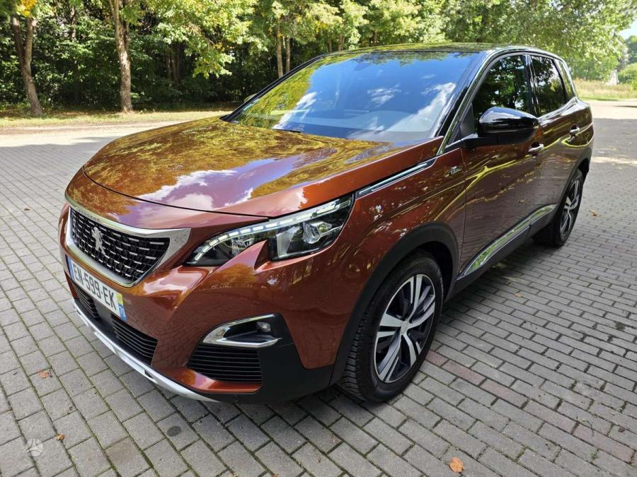 Brūns Peugeot 3008 2017 Tauragė, ar dzinēja tilpumu 1.20 L un nobraukumu 114 tūkst. km par 9300 €, foto 3 vietnē AUTOMOTO.COM.LV