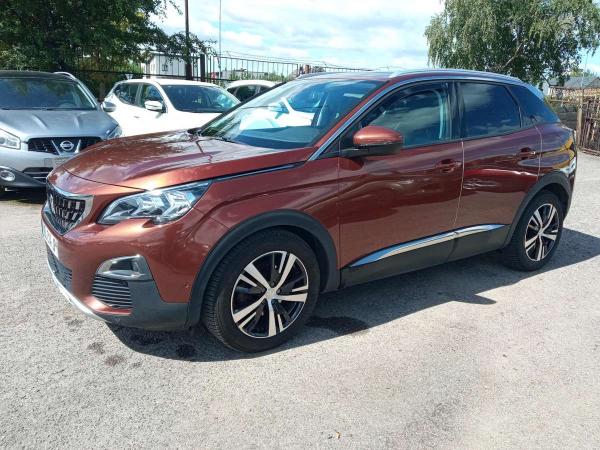 Brown Peugeot 3008 2017 in Panevezys, with an engine capacity of 1.20 L and mileage of 242 thousand km for 8500 €, photo 10 on AUTOMOTO.COM.LV