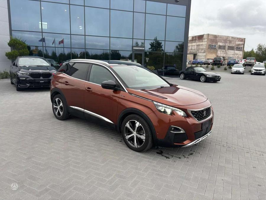 Brown Peugeot 3008 2017 in Telschi, with an engine capacity of 2.00 L and mileage of 108 thousand km for 10300 €, photo 5 on AUTOMOTO.COM.LV