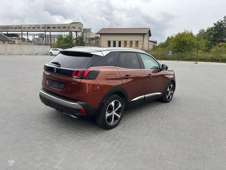 Brown Peugeot 3008 2017 in Telschi, with an engine capacity of 2.00 L and mileage of 108 thousand km for 10300 €, photo 6 on AUTOMOTO.COM.LV
