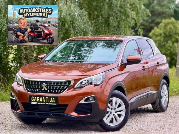Brown Peugeot 3008 2018 in Siauliai, with an engine capacity of 1.50 L and mileage of 198 thousand km for 13750 €, photo 2 on AUTOMOTO.COM.LV