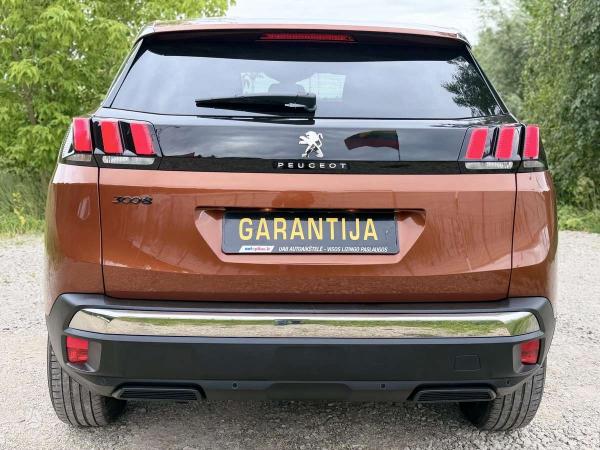 Brown Peugeot 3008 2018 in Siauliai, with an engine capacity of 1.50 L and mileage of 198 thousand km for 13750 €, photo 6 on AUTOMOTO.COM.LV
