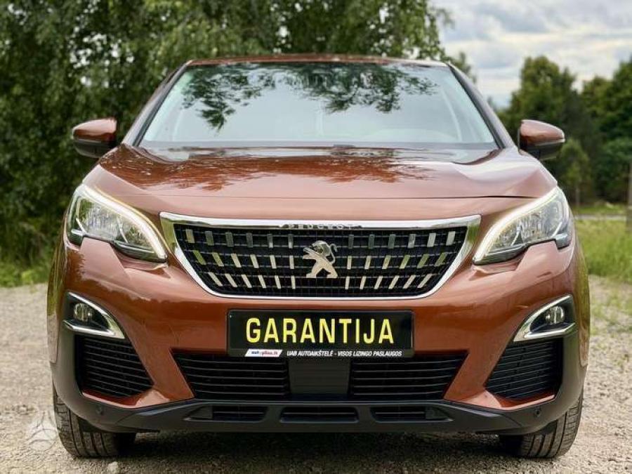 Brown Peugeot 3008 2018 in Siauliai, with an engine capacity of 1.50 L and mileage of 198 thousand km for 13750 €, photo 6 on AUTOMOTO.COM.LV