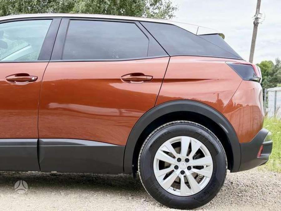 Brown Peugeot 3008 2018 in Siauliai, with an engine capacity of 1.50 L and mileage of 198 thousand km for 13750 €, photo 13 on AUTOMOTO.COM.LV