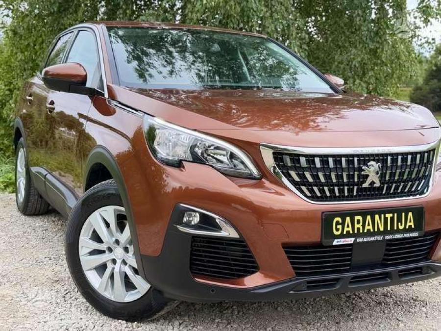 Brown Peugeot 3008 2018 in Siauliai, with an engine capacity of 1.50 L and mileage of 198 thousand km for 13750 €, photo 16 on AUTOMOTO.COM.LV