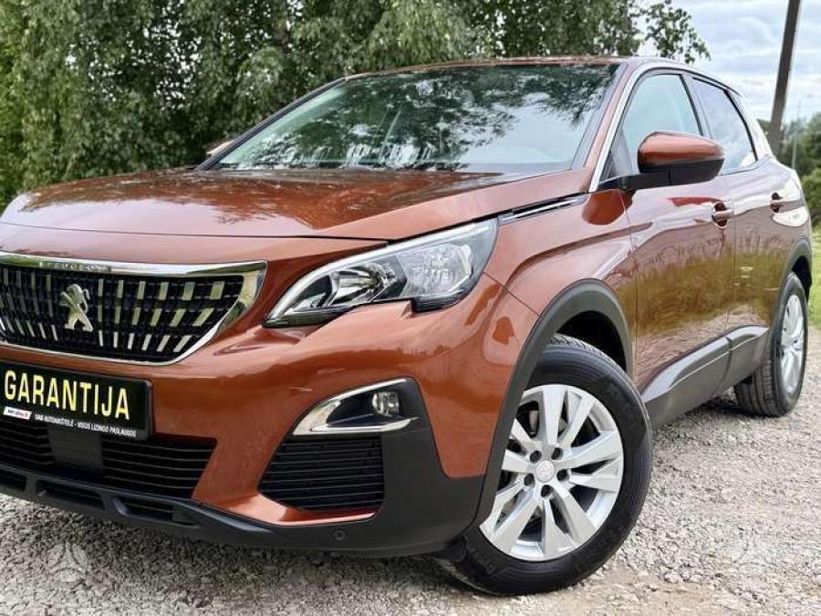 Brown Peugeot 3008 2018 in Siauliai, with an engine capacity of 1.50 L and mileage of 198 thousand km for 13750 €, photo 17 on AUTOMOTO.COM.LV