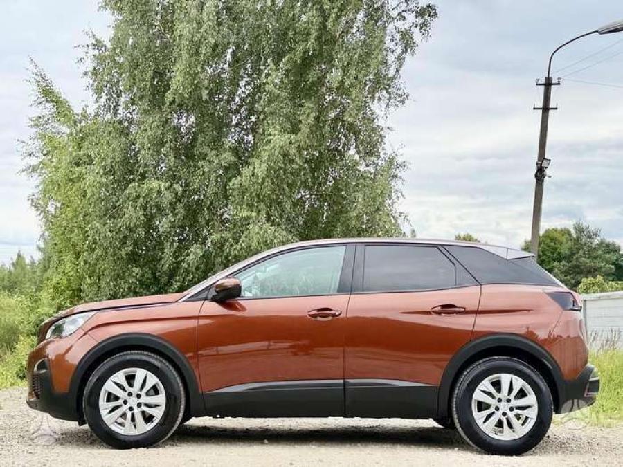 Brown Peugeot 3008 2018 in Siauliai, with an engine capacity of 1.50 L and mileage of 198 thousand km for 13750 €, photo 18 on AUTOMOTO.COM.LV