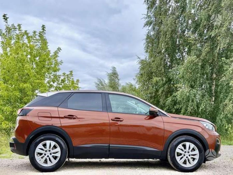 Brown Peugeot 3008 2018 in Siauliai, with an engine capacity of 1.50 L and mileage of 198 thousand km for 13750 €, photo 19 on AUTOMOTO.COM.LV