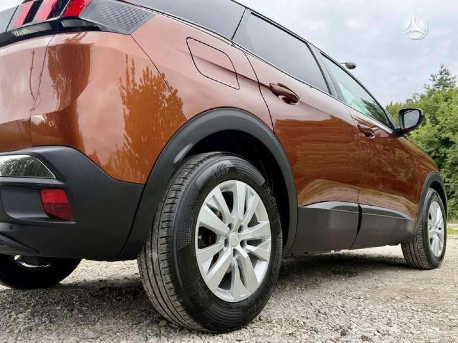 Brown Peugeot 3008 2018 in Siauliai, with an engine capacity of 1.50 L and mileage of 198 thousand km for 13750 €, photo 23 on AUTOMOTO.COM.LV