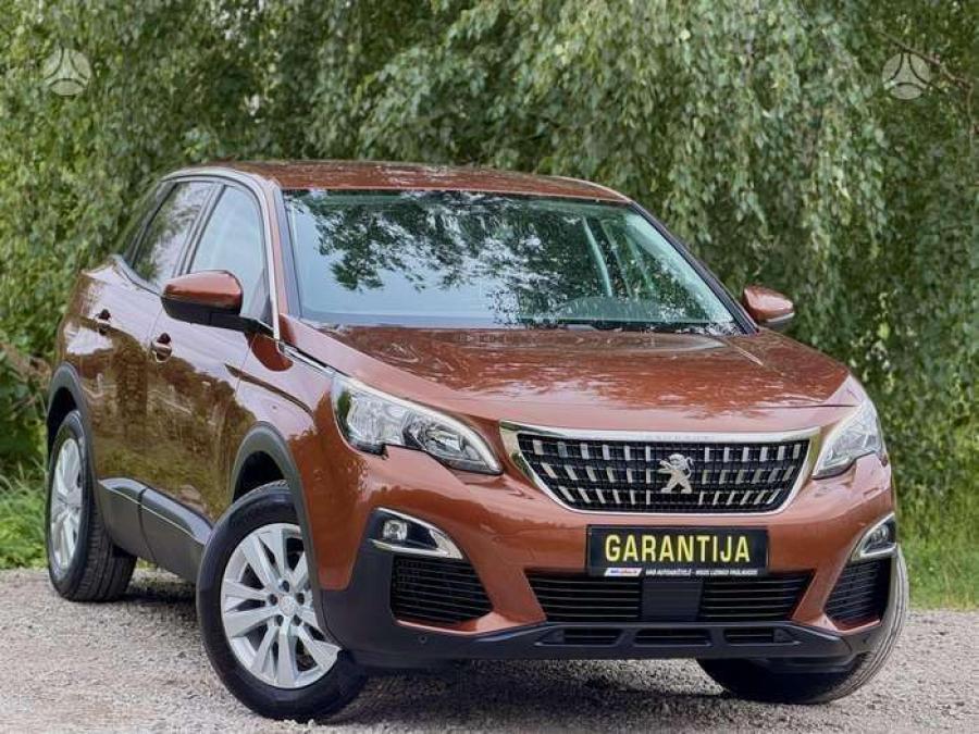 Brūns Peugeot 3008 2018 Šauļi, ar dzinēja tilpumu 1.50 L un nobraukumu 198 tūkst. km par 13750 €, foto 1 vietnē AUTOMOTO.COM.LV
