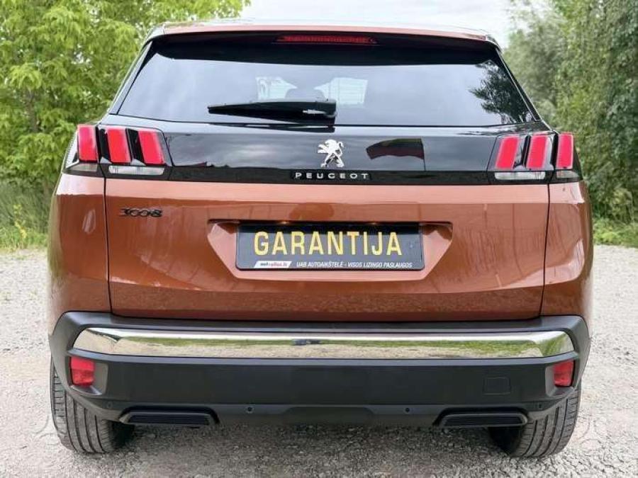 Brūns Peugeot 3008 2018 Šauļi, ar dzinēja tilpumu 1.50 L un nobraukumu 198 tūkst. km par 13750 €, foto 7 vietnē AUTOMOTO.COM.LV