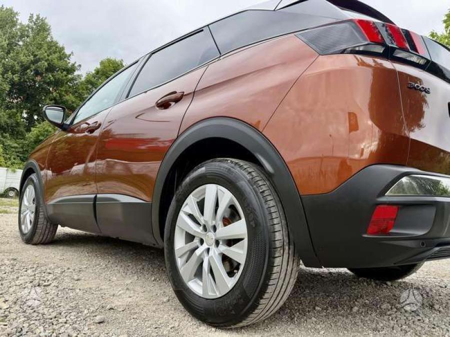 Brūns Peugeot 3008 2018 Šauļi, ar dzinēja tilpumu 1.50 L un nobraukumu 198 tūkst. km par 13750 €, foto 22 vietnē AUTOMOTO.COM.LV