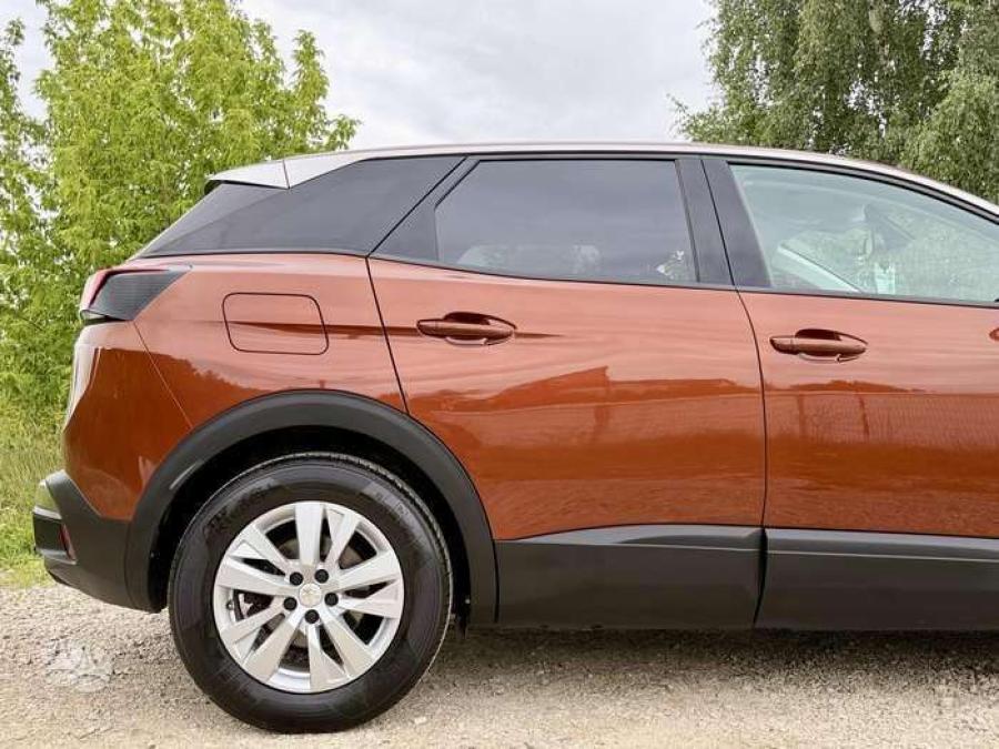 Brown Peugeot 3008 2018 in Siauliai, with an engine capacity of 1.50 L and mileage of 198 thousand km for 13750 €, photo 10 on AUTOMOTO.COM.LV