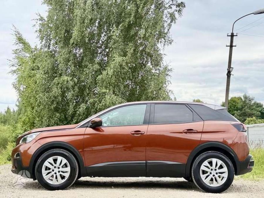 Brown Peugeot 3008 2018 in Siauliai, with an engine capacity of 1.50 L and mileage of 198 thousand km for 13750 €, photo 18 on AUTOMOTO.COM.LV