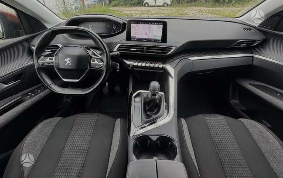 Brown Peugeot 3008 2018 in Siauliai, with an engine capacity of 1.50 L and mileage of 198 thousand km for 13750 €, photo 27 on AUTOMOTO.COM.LV