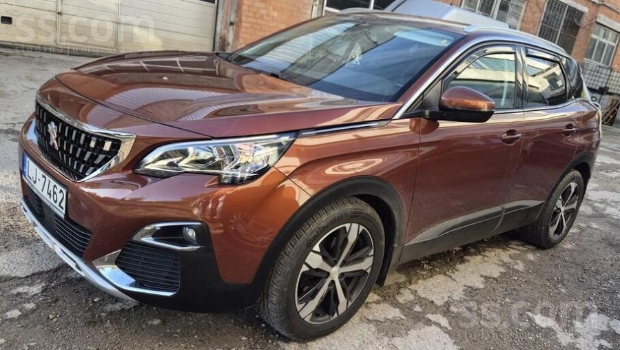 Brūns Peugeot 3008 2018 Rīga, ar dzinēja tilpumu 1.60 L un nobraukumu 35 tūkst. km par 15900 €, foto 3 vietnē AUTOMOTO.COM.LV