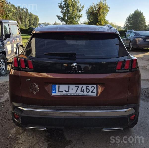 Peugeot 3008 2018 Rīga vietnē Brūns Peugeot 3008 2018 Rīga, ar dzinēja tilpumu 1.60 L un nobraukumu 35 tūkst. km par 15900 €, foto 5 vietnē AUTOMOTO.COM.LV
