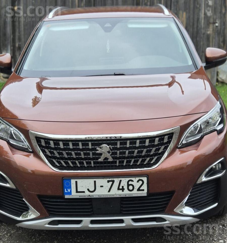 Brūns Peugeot 3008 2018 Rīga, ar dzinēja tilpumu 1.60 L un nobraukumu 35 tūkst. km par 15900 €, foto 7 vietnē AUTOMOTO.COM.LV