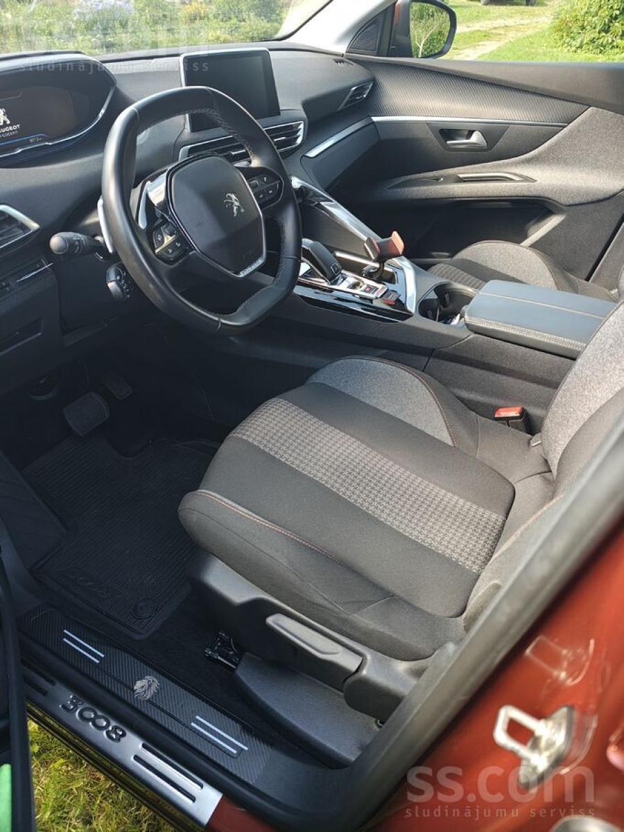 Brūns Peugeot 3008 2018 Rīga, ar dzinēja tilpumu 1.60 L un nobraukumu 35 tūkst. km par 15900 €, foto 18 vietnē AUTOMOTO.COM.LV