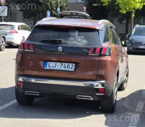 Brūns Peugeot 3008 2018 Rīga, ar dzinēja tilpumu 1.60 L un nobraukumu 35 tūkst. km par 15900 €, foto 20 vietnē AUTOMOTO.COM.LV