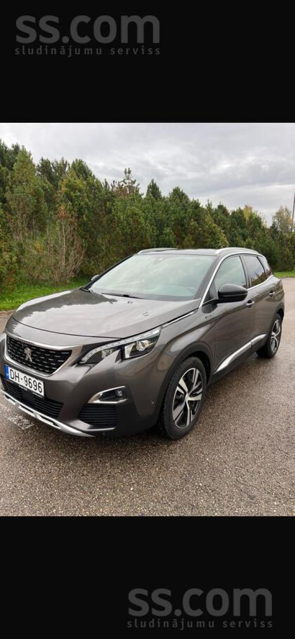 Brown Peugeot 3008 2018 in Talsi, with an engine capacity of 1.60 L and mileage of 231 thousand km for 14200 €, photo 1 on AUTOMOTO.COM.LV