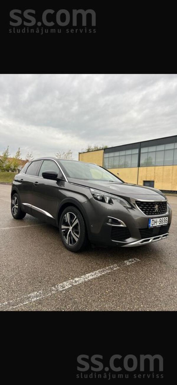 Brown Peugeot 3008 2018 in Talsi, with an engine capacity of 1.60 L and mileage of 231 thousand km for 14200 €, photo 3 on AUTOMOTO.COM.LV