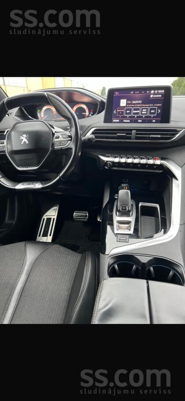 Brown Peugeot 3008 2018 in Talsi, with an engine capacity of 1.60 L and mileage of 231 thousand km for 14200 €, photo 6 on AUTOMOTO.COM.LV