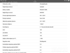 Brown Peugeot 3008 2019 in Tukums, with an engine capacity of 1.50 L and mileage of 180 thousand km for 13390 €, photo 11 on AUTOMOTO.COM.LV