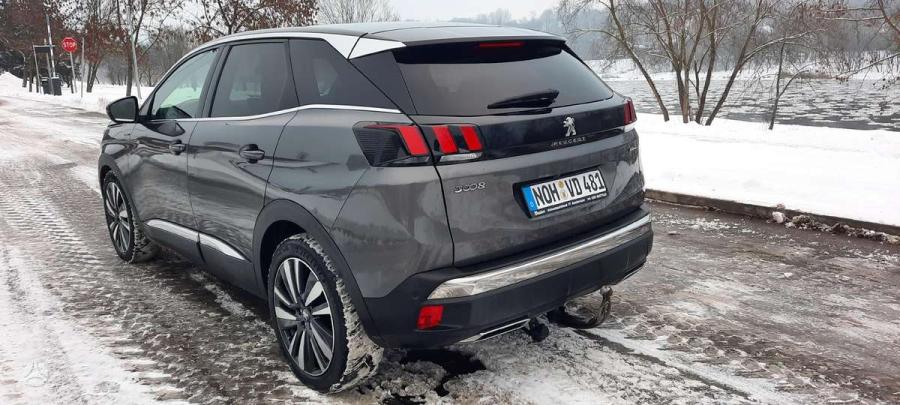 Brūns Peugeot 3008 2019 Kauņa, ar dzinēja tilpumu 1.50 L un nobraukumu 220 tūkst. km par 11750 €, foto 9 vietnē AUTOMOTO.COM.LV