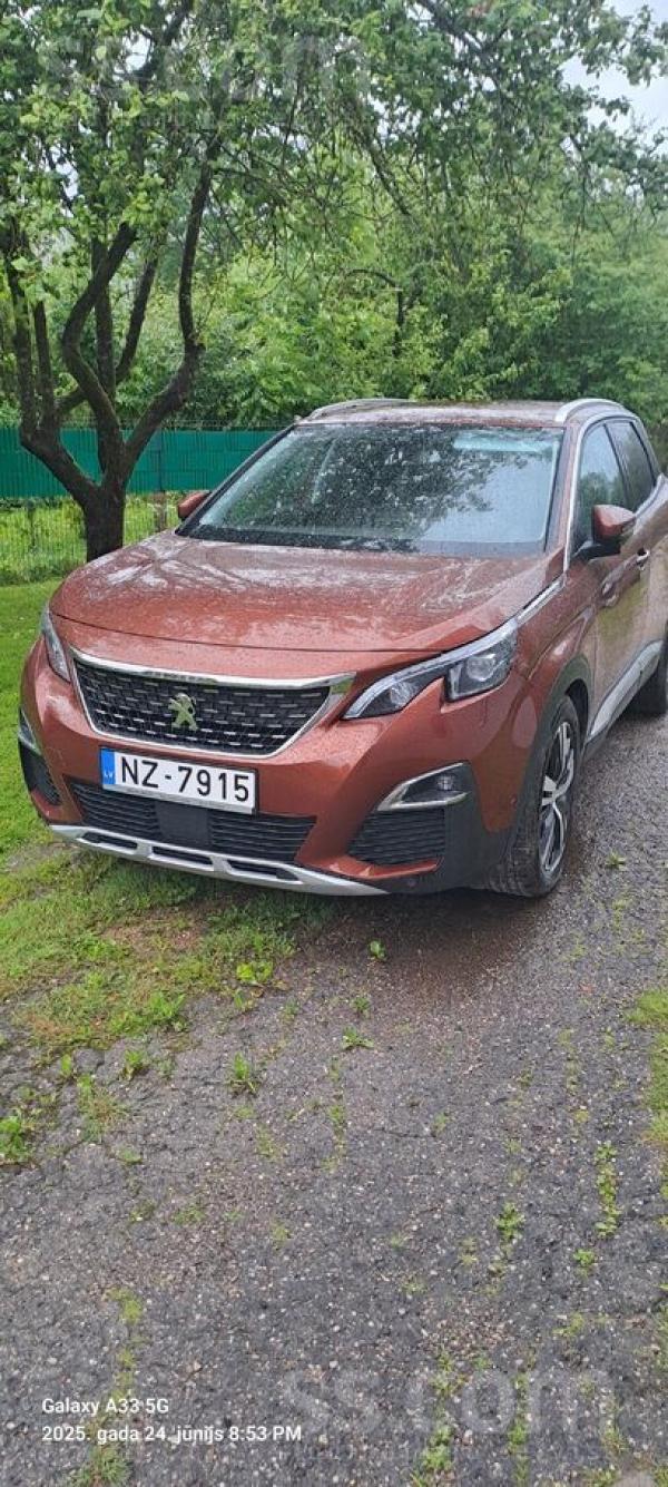 Brūns Peugeot 3008 2019 Madona, ar dzinēja tilpumu 1.50 L un nobraukumu 99 tūkst. km par 15500 €, foto 1 vietnē AUTOMOTO.COM.LV