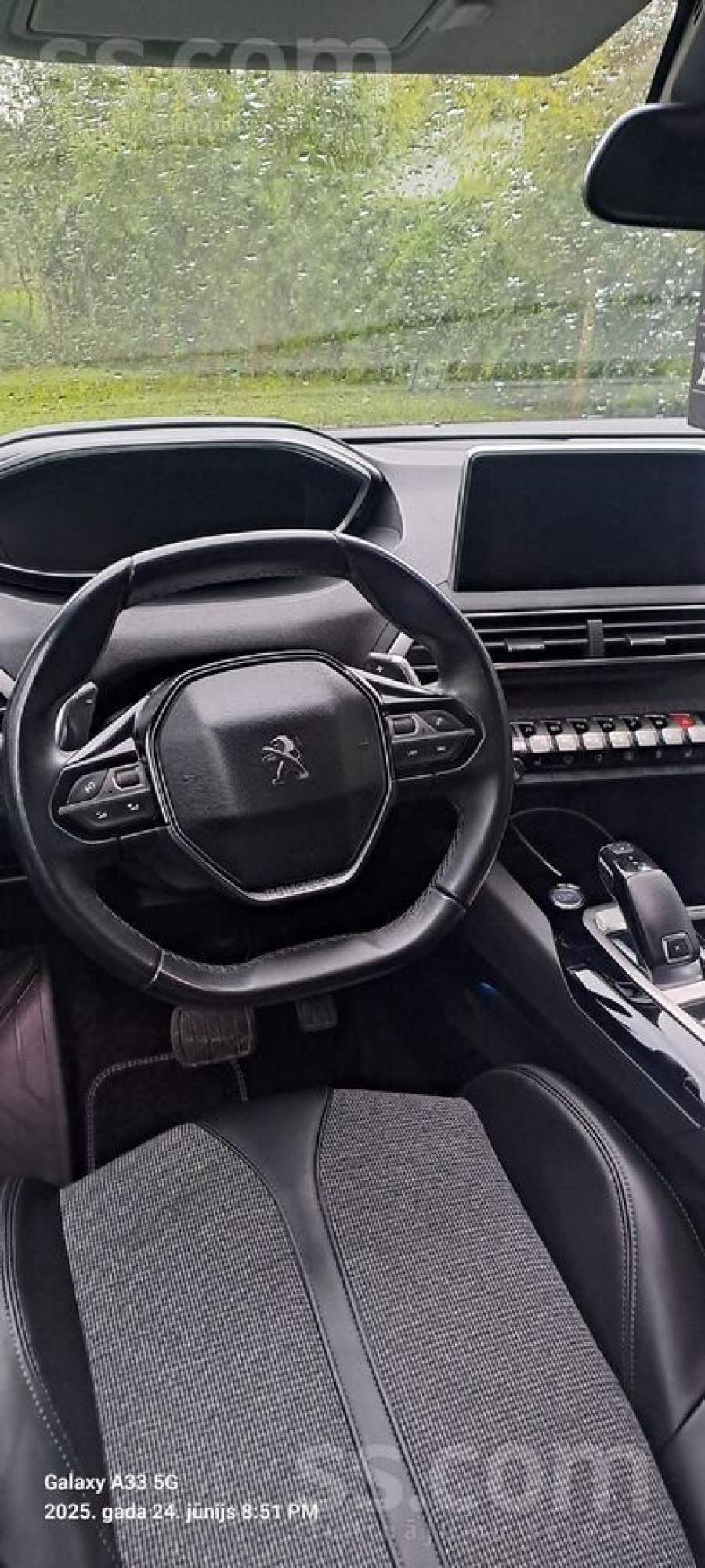Brūns Peugeot 3008 2019 Madona, ar dzinēja tilpumu 1.50 L un nobraukumu 99 tūkst. km par 15500 €, foto 10 vietnē AUTOMOTO.COM.LV