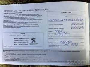 Коричневый Пежо 3008 2019 в Тукумс, объемом двигателя 1.50 л и пробегом 180 тыс. км за 12800 €, фото 9 на AUTOMOTO.COM.LV