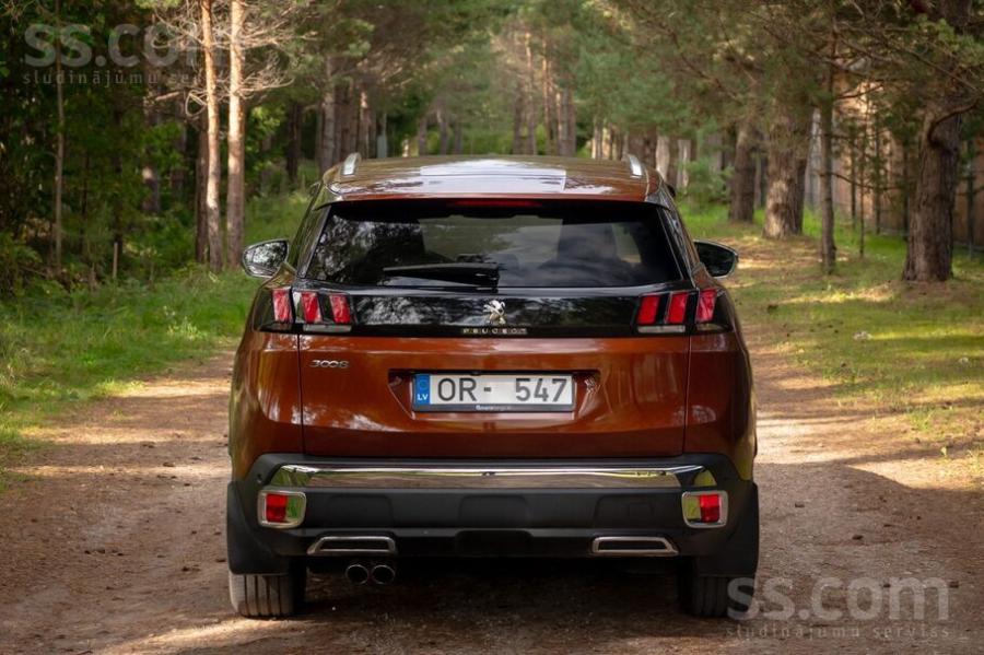 Brūns Peugeot 3008 2019 Tukums, ar dzinēja tilpumu 1.50 L un nobraukumu 183 tūkst. km par 10950 €, foto 6 vietnē AUTOMOTO.COM.LV