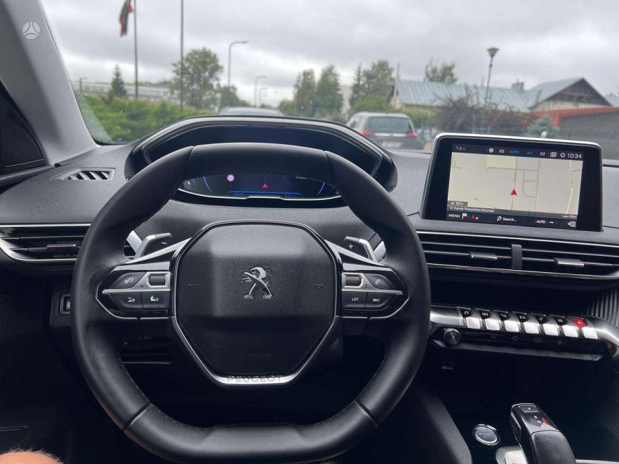 Brown Peugeot 3008 2020 in Kaunas, with an engine capacity of 1.50 L and mileage of 214 thousand km for 11690 €, photo 18 on AUTOMOTO.COM.LV