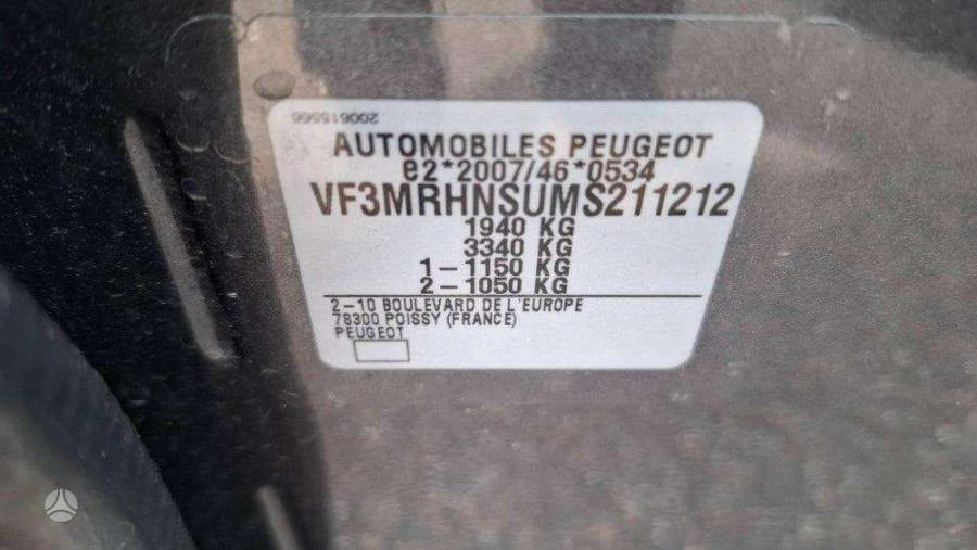 Brūns Peugeot 3008 2021 Viļņa, ar dzinēja tilpumu 1.20 L un nobraukumu 164 tūkst. km par 13915 €, foto 46 vietnē AUTOMOTO.COM.LV