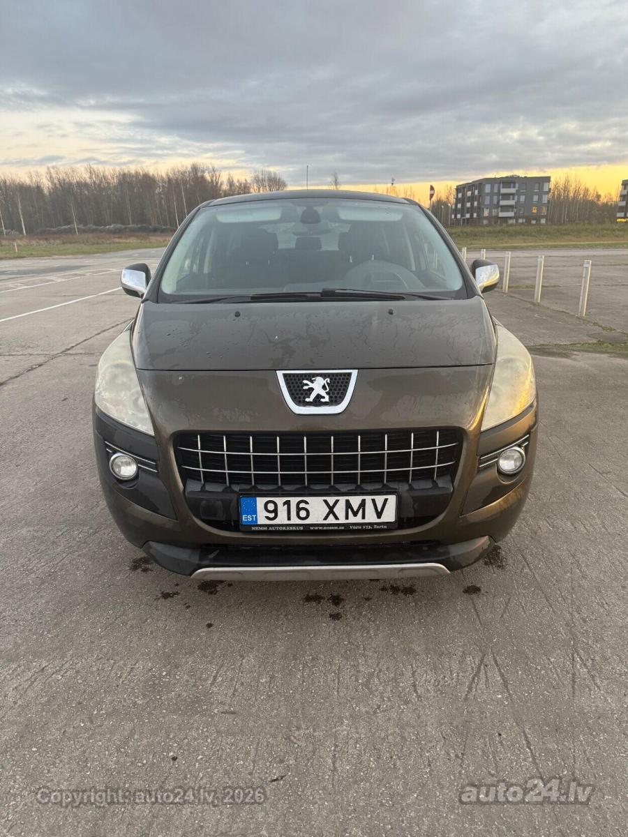 Brūns Peugeot 3008 2010 Tallina, ar dzinēja tilpumu 1.60 L un nobraukumu 265 tūkst. km par 3999 €, foto 1 vietnē AUTOMOTO.COM.LV